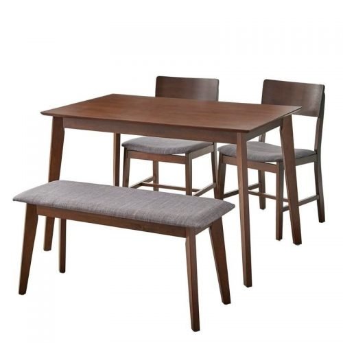 Harga Set Meja Makan Kayu Bangku - Indomebel.id