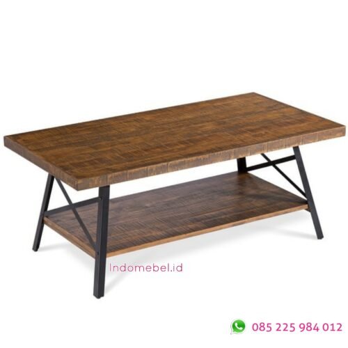 Coffee Table Minimalis Industri - Indomebel.id