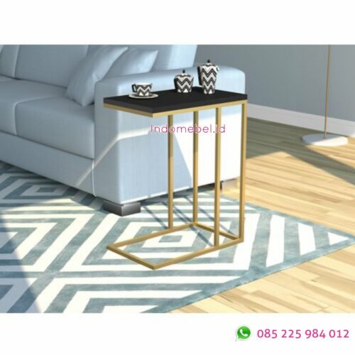 Meja Samping Sofa Granit Minimalis - Indomebel.id
