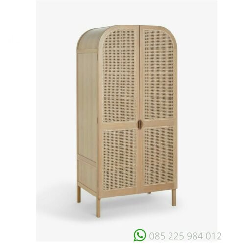 Lemari Rotan Asli - Indomebel.id